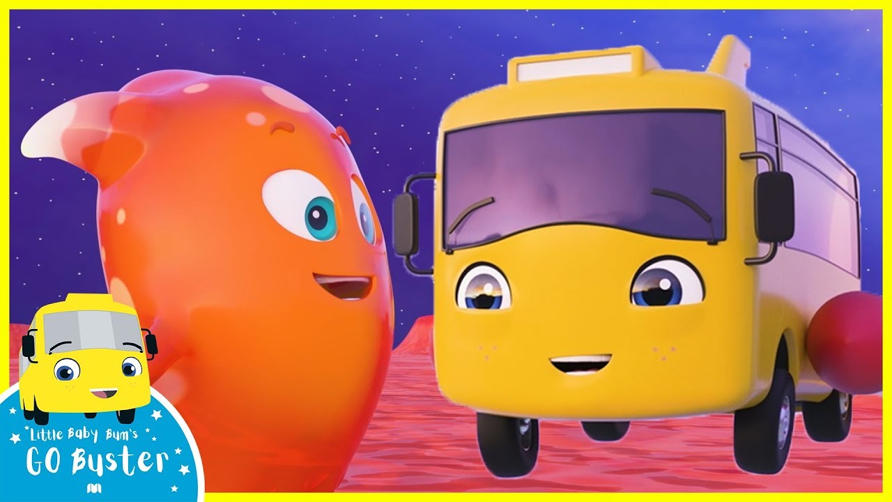 Buster the Rocket Bus Goes Space Exploring SONG | Go Buster | Baby ...