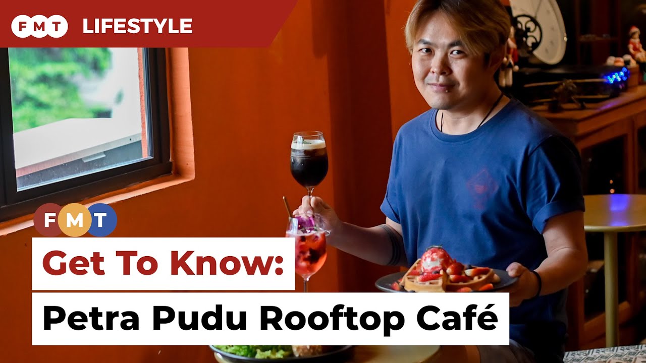 Petra Pudu Rooftop Café: a rustic urban oasis - YouTube