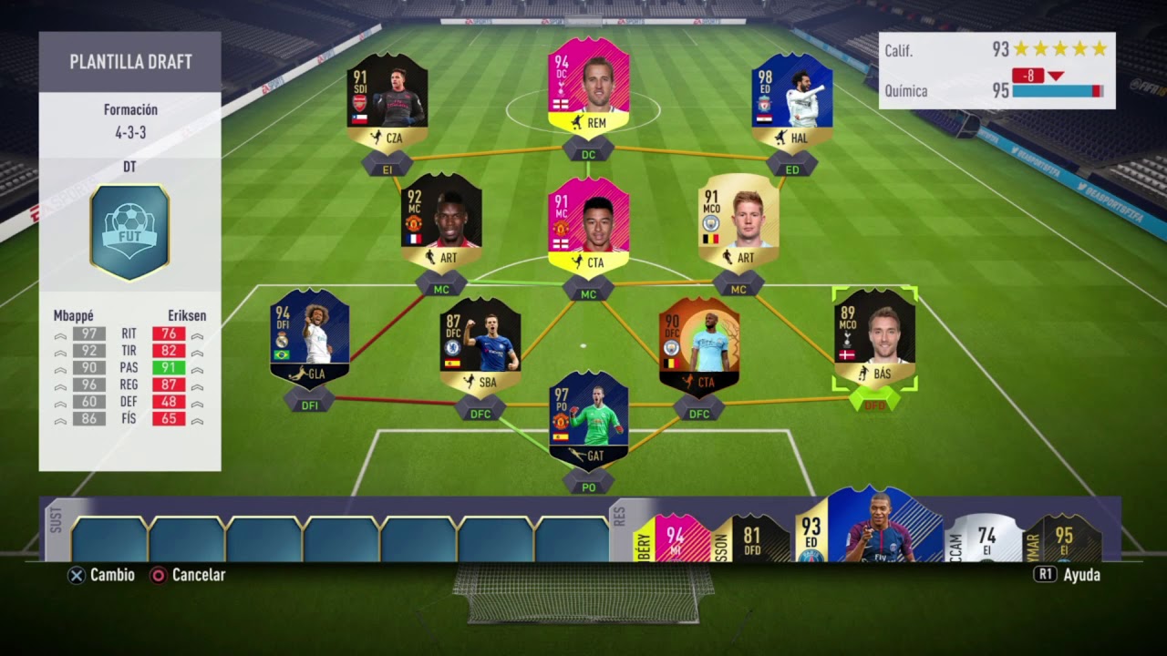 FUT DRAFT FIFA 18 RETRO 193!!!! - YouTube