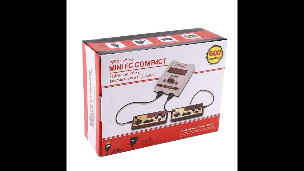 Mini FC Compact 600 in 1 Kolejna opcja taniego ogrywania 8 bitowych ...