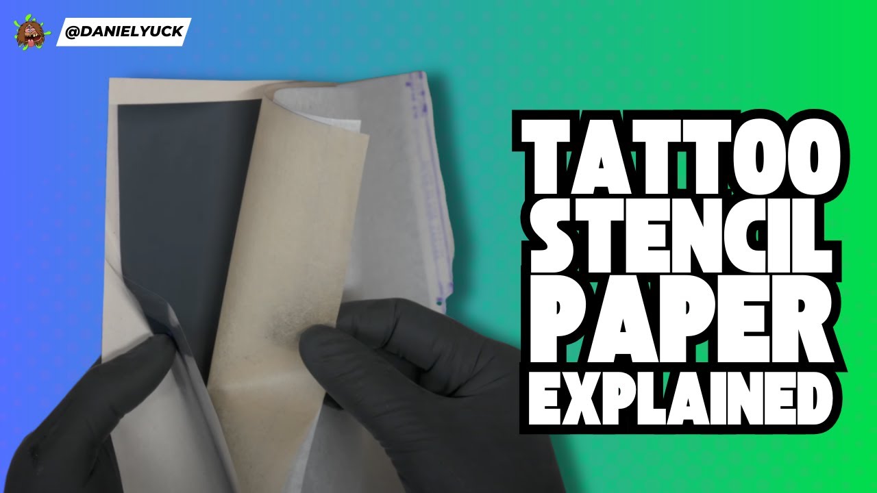 Stencil Paper Explained For Beginners - YouTube