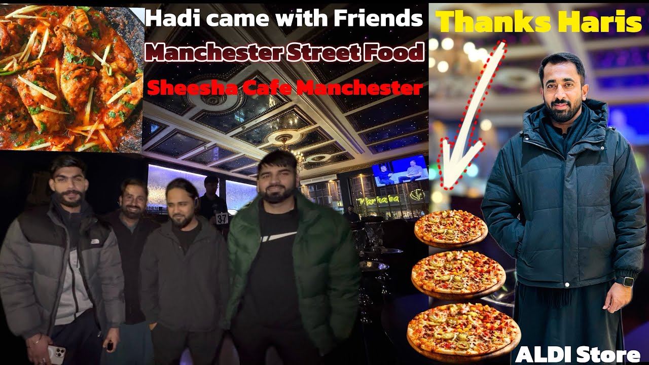Thanks Haris for Pizza - Hadi came all the way from Liverpool- enjoyed ...