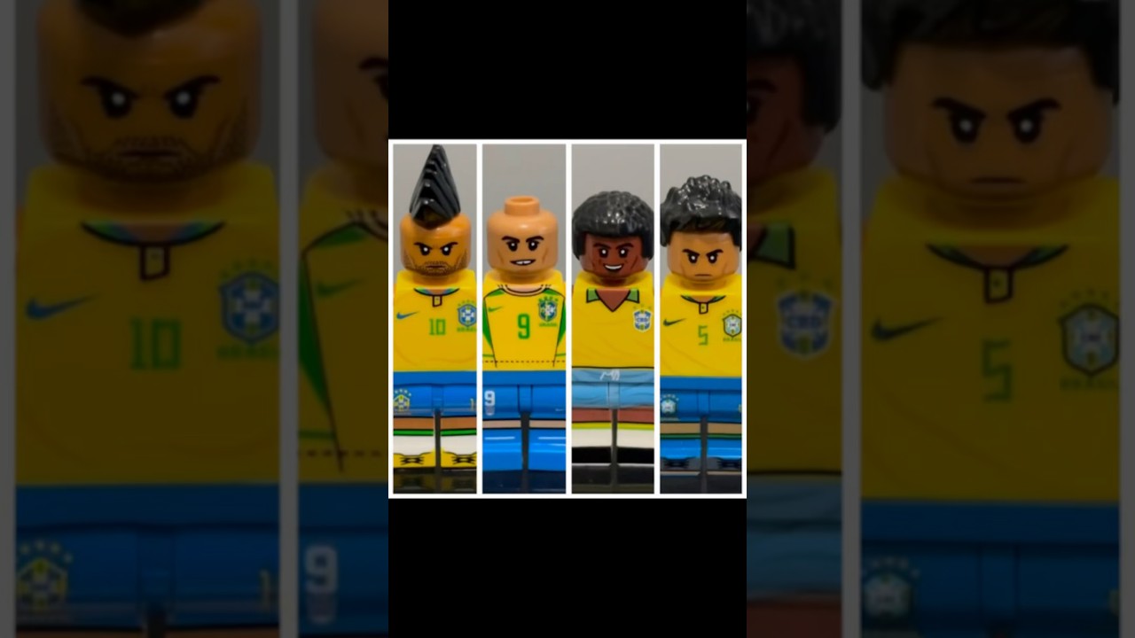 World Cup Brazil | Pelé | Neymar | Ronaldo | Football | Unofficial Lego ...