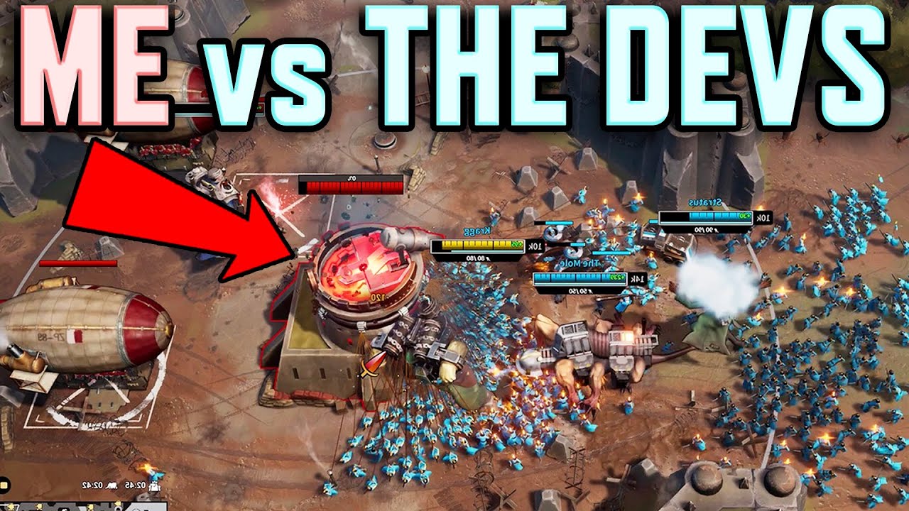 New MOBA/RTS! March of Giants - Can I Beat The Devs? - YouTube