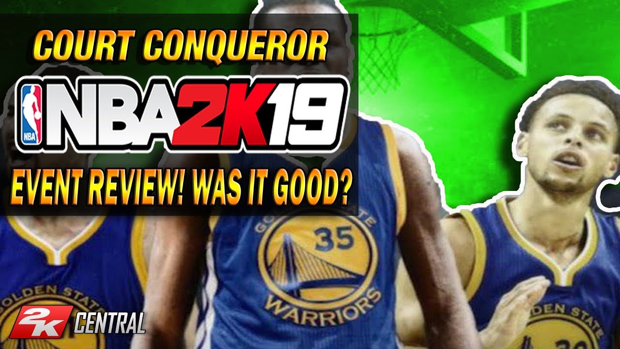 NBA 2K19: Court Conqueror/ Gold Rush Event Review! (Were They Good ...