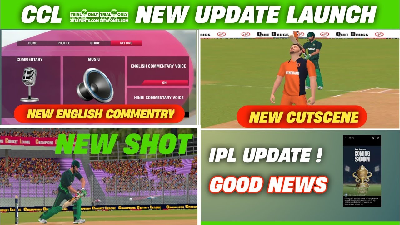 CCL NEW UPDATE REVIEW , IPL UPDATE NEW - YouTube