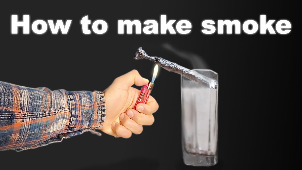 How to make smoke using matches - YouTube