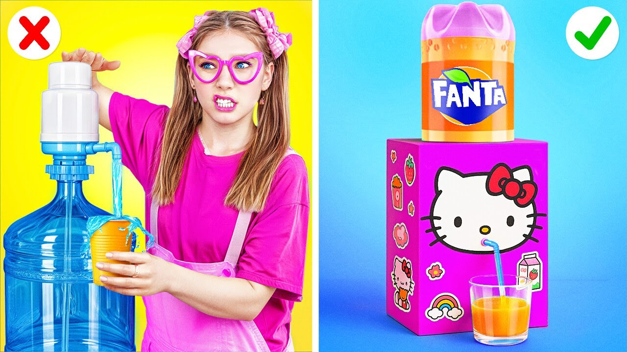 Cool Cardboard Hack for Genius Parents! DIY Hacks You’ve Gotta Try by 123 GO! FOOD - YouTube