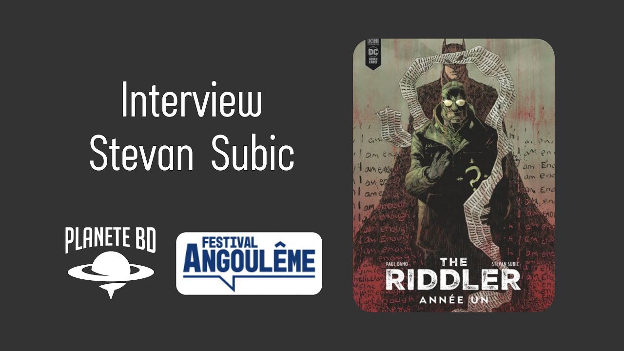 Stevan Subic en interview pour planetebd com - YouTube