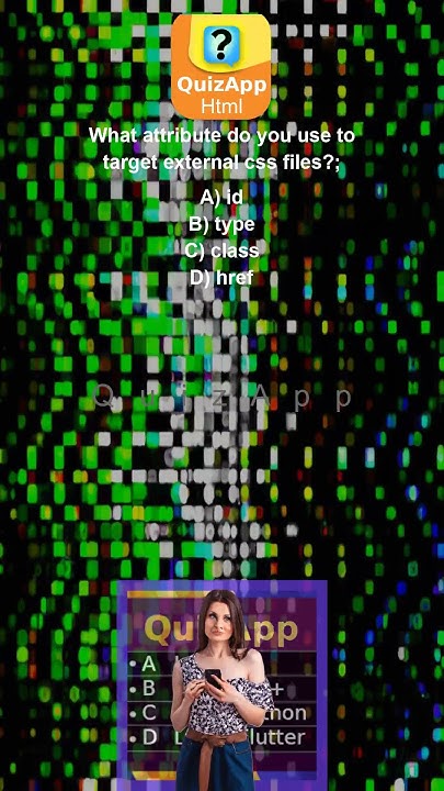 Html What attribute do you use to target external css files - YouTube