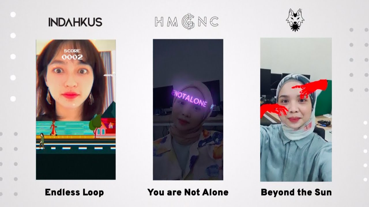 AR Filter Showreel by Everidea Interactive - YouTube