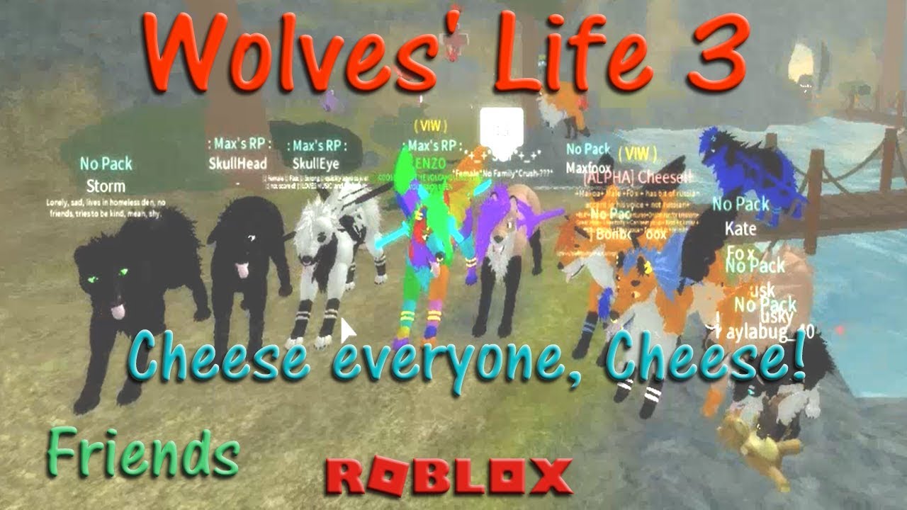 Roblox - Wolves' Life 3 - Friends #13 - HD - YouTube