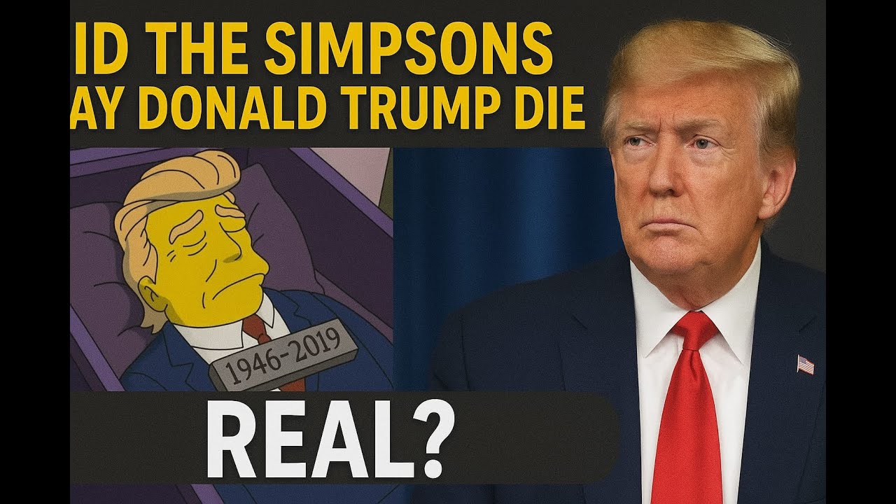 The Simpsons Predict Donald Trump’s Death on April 12th? Shocking ...