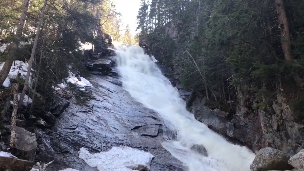 Ripley Falls - Carroll, NH - YouTube