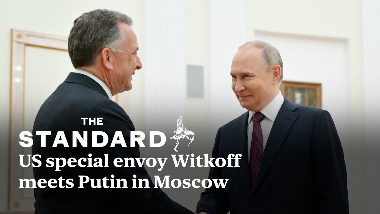 US special envoy Witkoff meets Putin in Moscow - YouTube