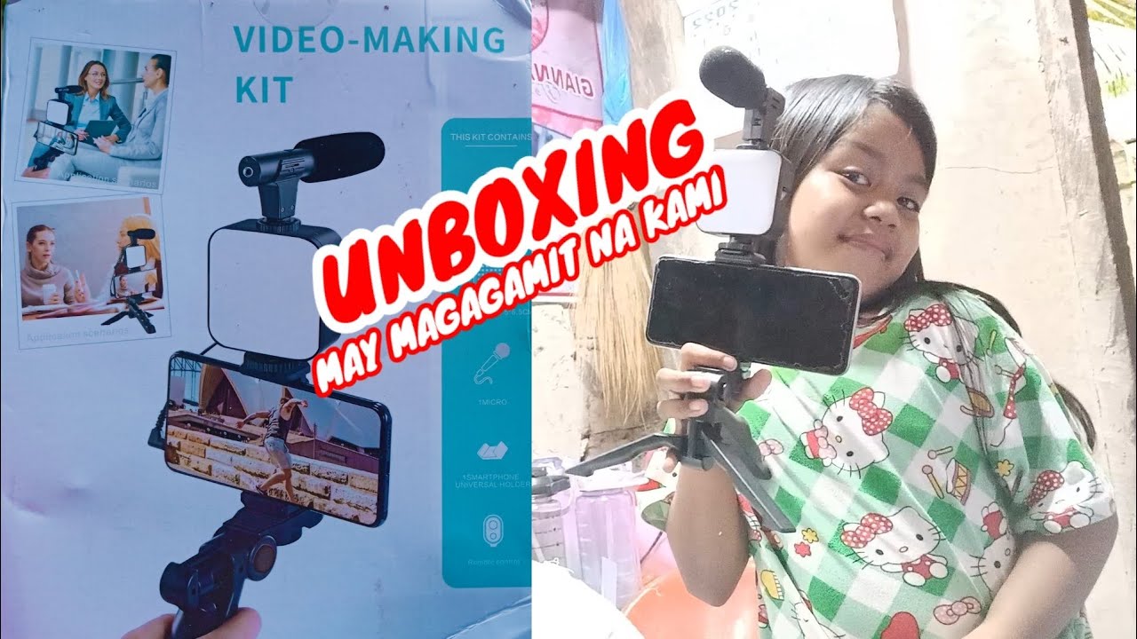 UNBOXING VLOGGING KIT TOOLS | LAZADA 11:11 SALE + PASALAMAT | HULAGWAY NI BAI - YouTube