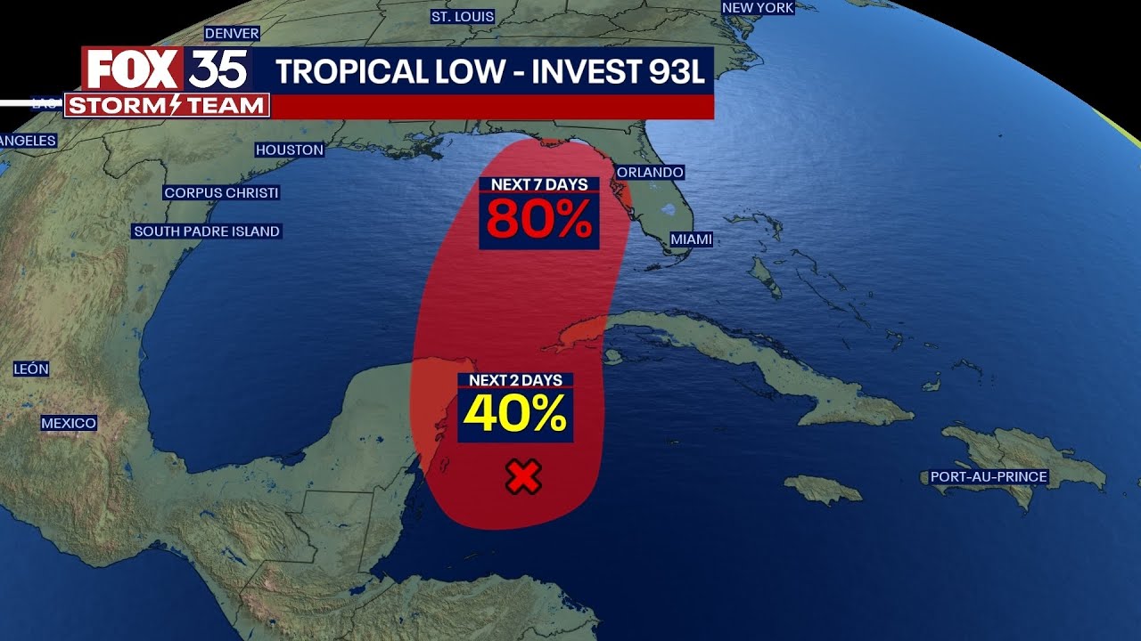 Tracking Invest 93L: Tropical storm or hurricane possible as ...