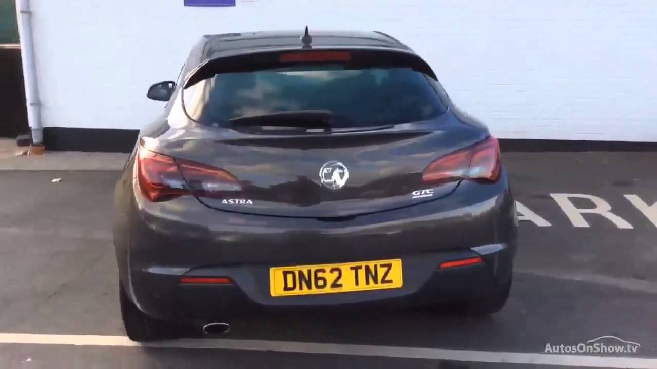 VAUXHALL ASTRA GTC SRI CDTI S/S GREY 2012 - YouTube