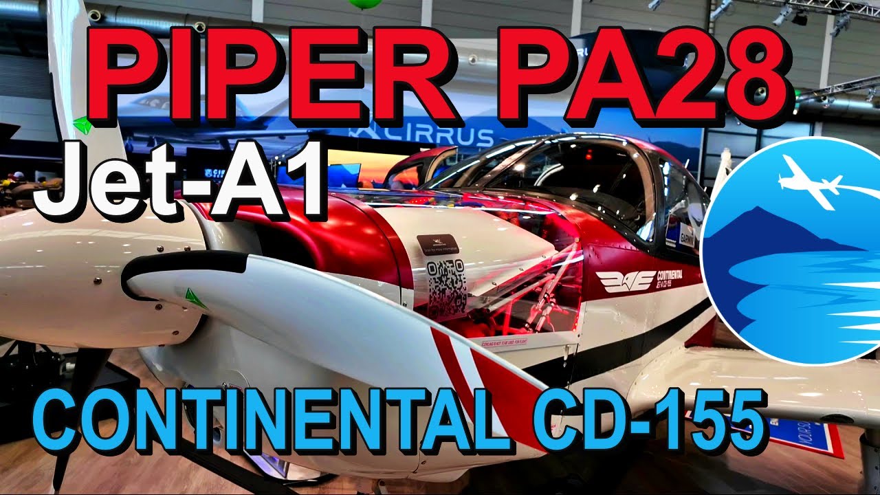 Retrofitting a PA-28 with a JET-A1 engine is AWESOME! - YouTube