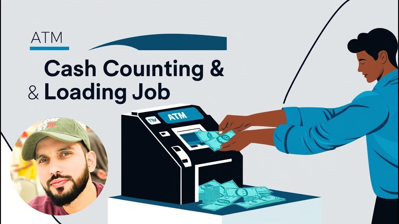 "🏦 ATM Money Counting Job 💸 | Easiest Job Ever! | 100 Vacancies 🔥 18 ...