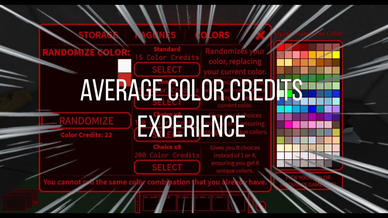 The Average Color Credits Experience [RO-GHOUL] - YouTube