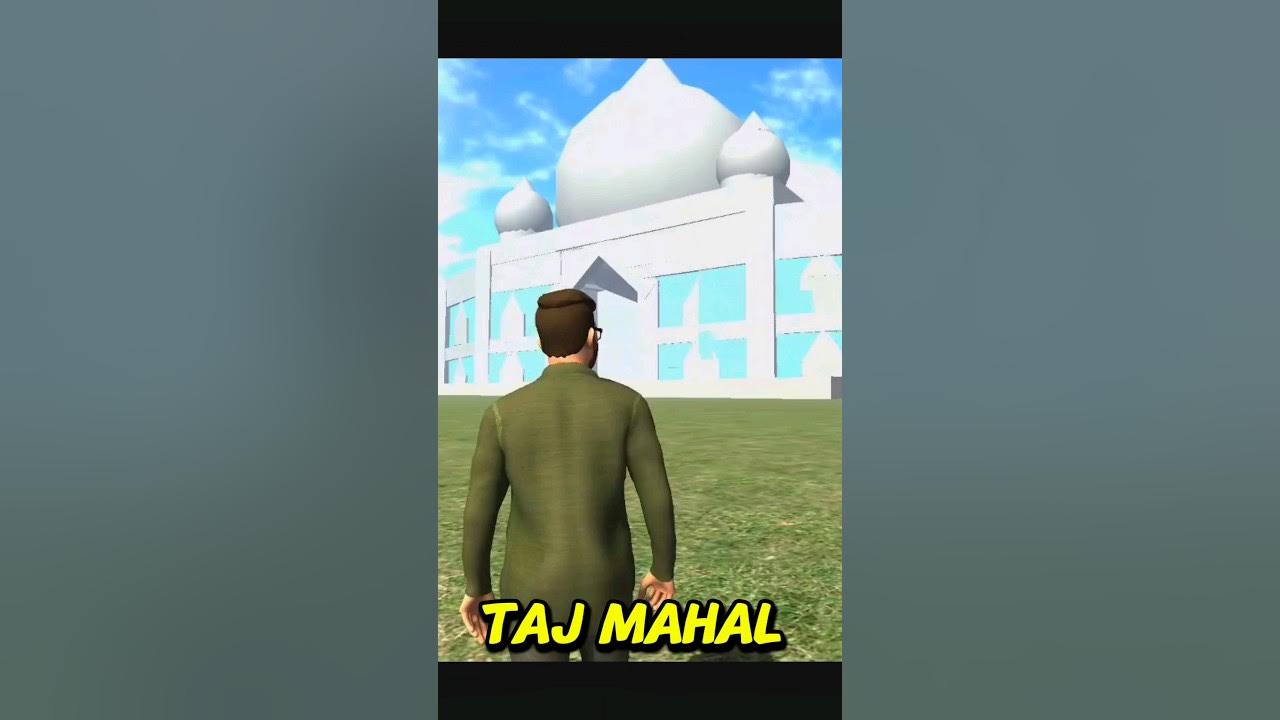 Taj Mahal Location😍 In Indian Bike Driving 3D - RGS Tool + Cheat Codes ...