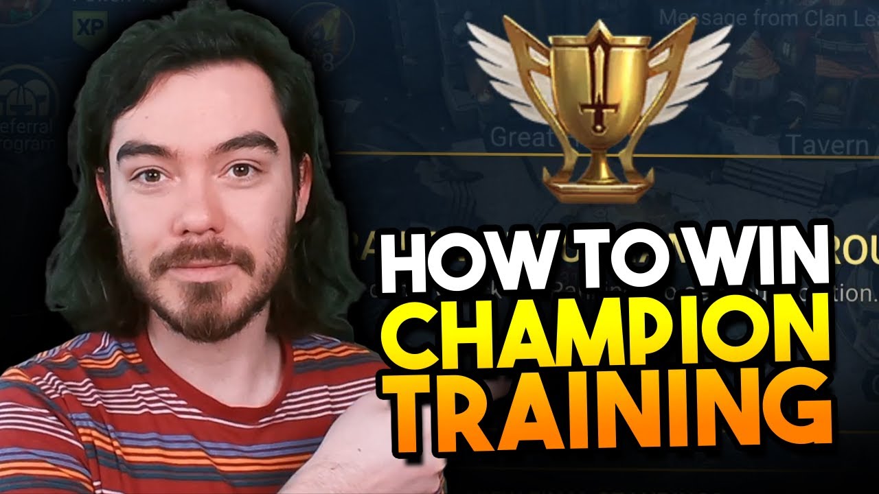 How to WIN Champion Training Tournaments in Raid: Shadow Legends! - YouTube