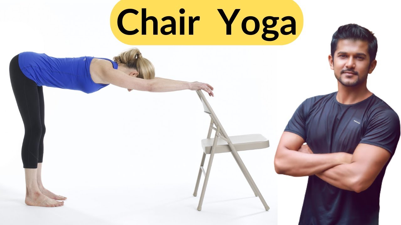 7 Easy and Effective Chair Yoga for Back Pain | Yoga on Desk ...