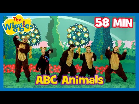 ABC Animals 📖 Book Reading and Alphabet Songs 📚 Learn Your ABCs with The Wiggles | Kids Music