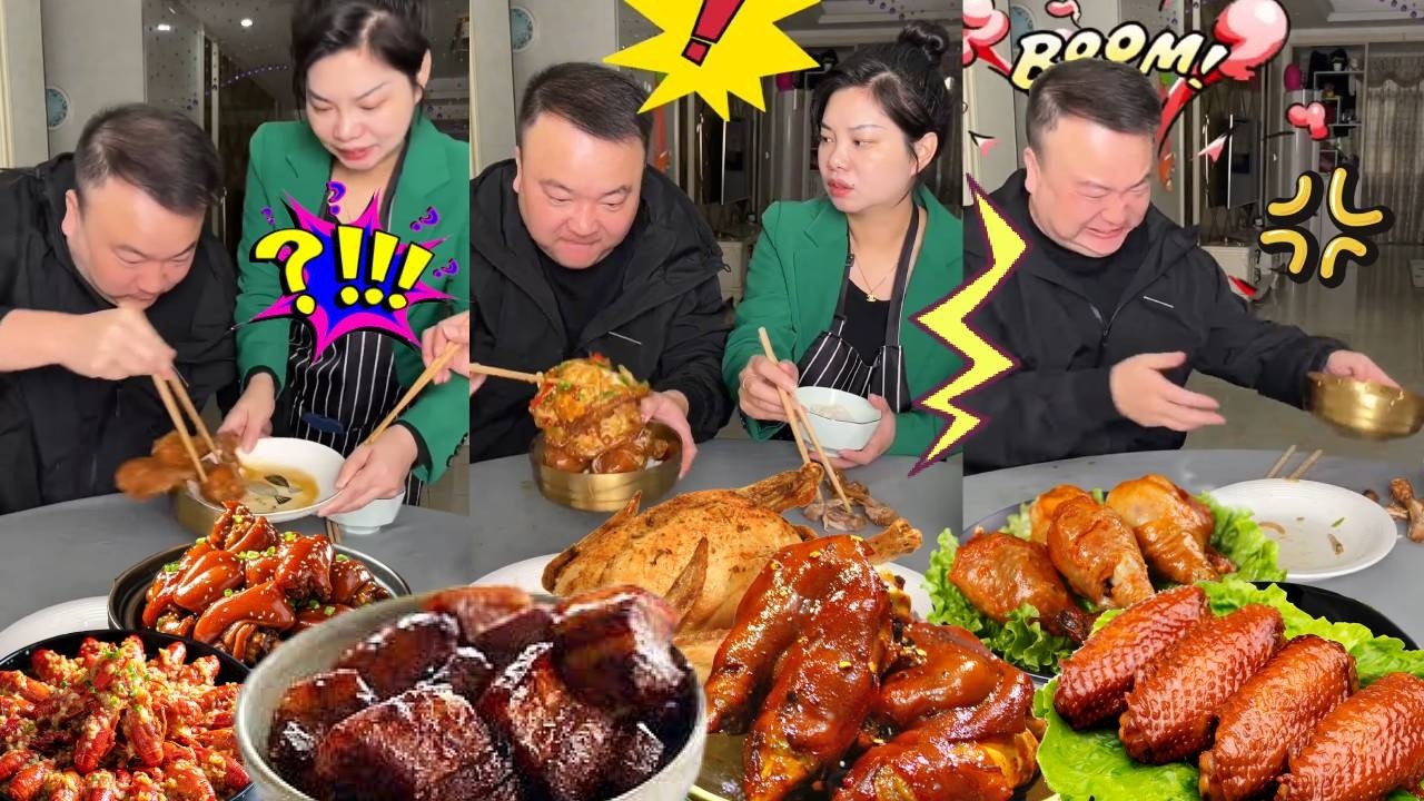 My selfish husband wants to eat alone again, so I'll let him go hungry ...