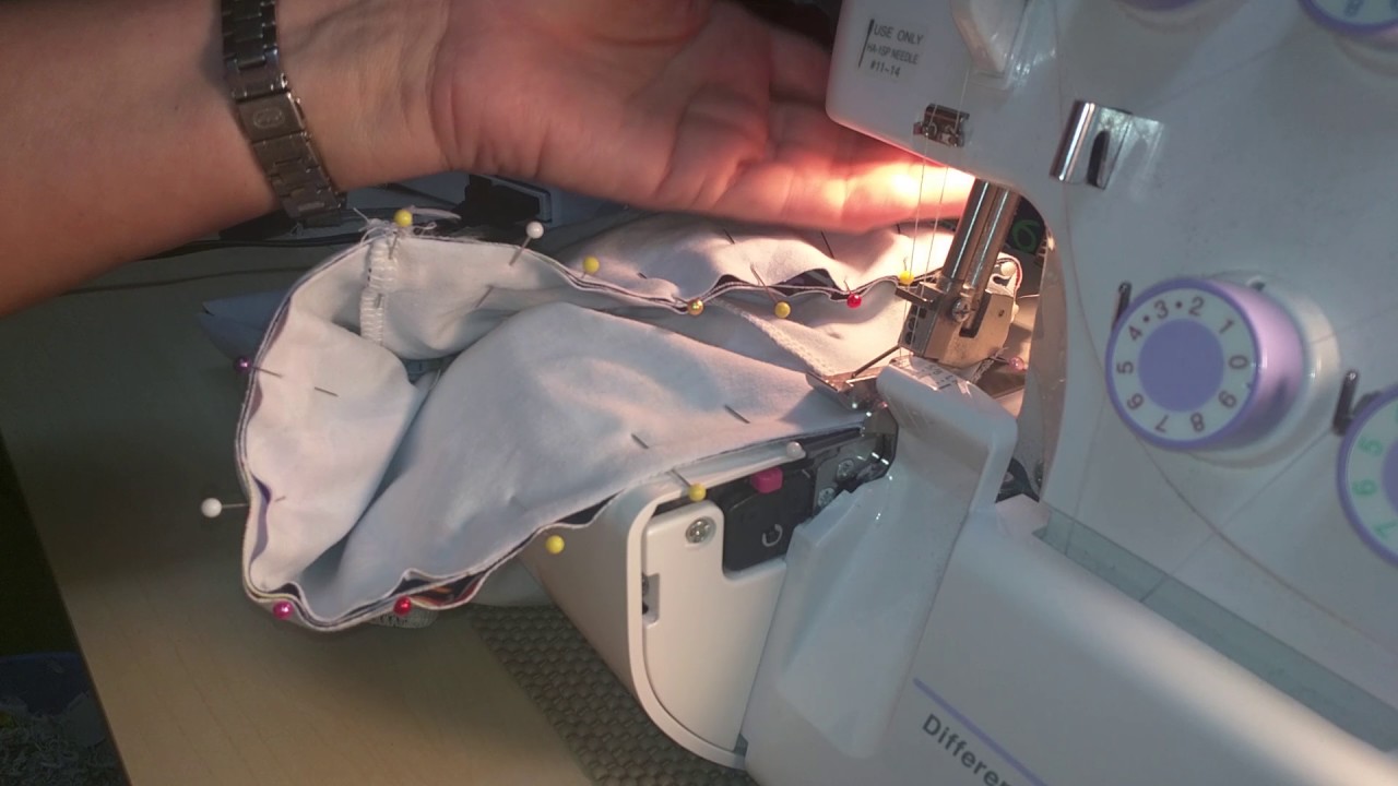How to sew flat connecting seams that line up - YouTube