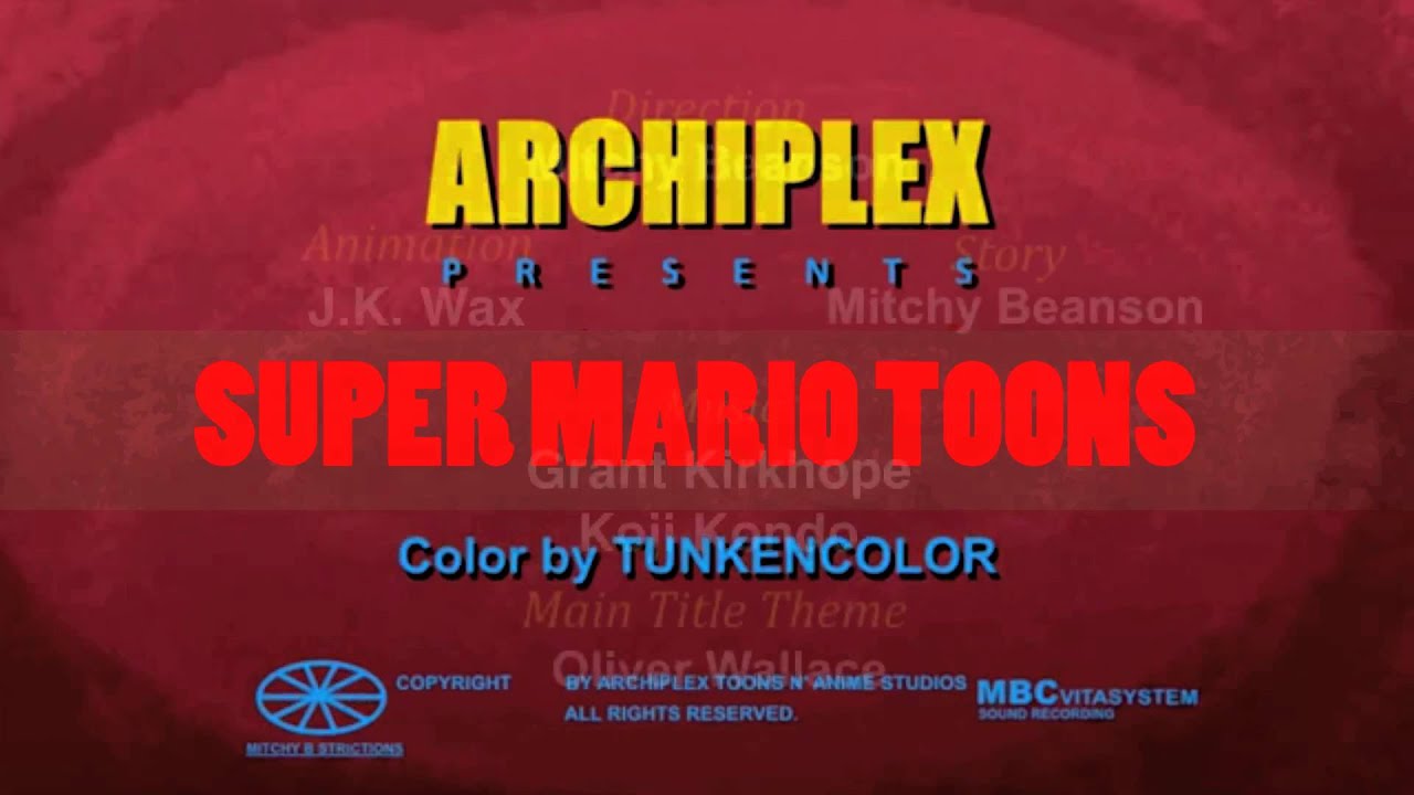 Super Mario Toons Intro 1 V2 - YouTube