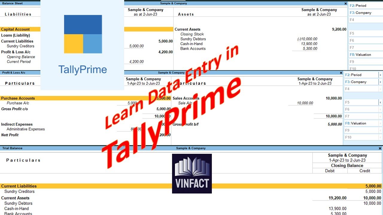 Learn Data Entry in Tally Prime - Part 1 - YouTube