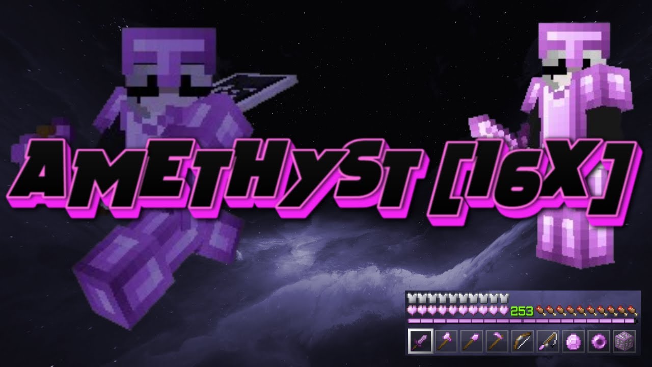 Amethyst 16x - 100 Sub Pack Release - YouTube
