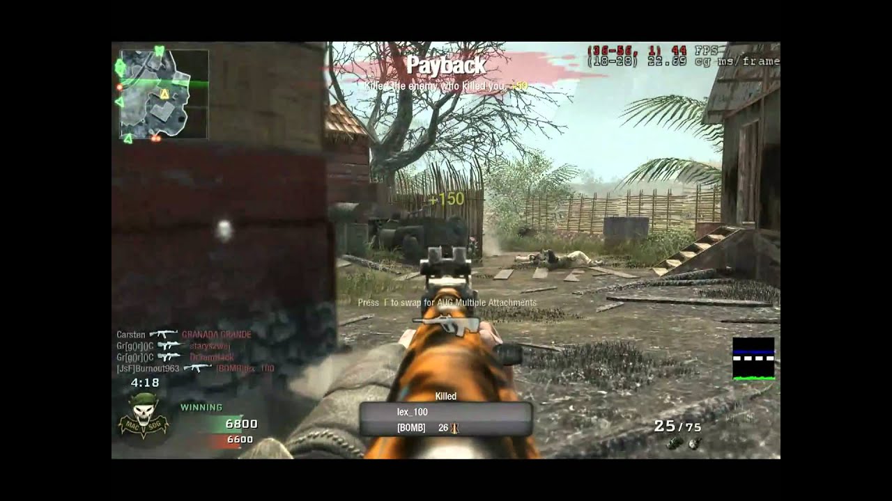 Call of Duty: Black Ops Multiplayer Gameplay - HD - YouTube