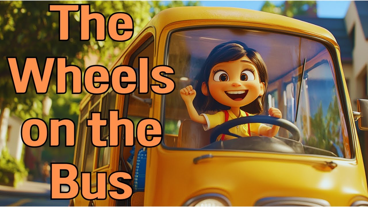 The Wheels on the Bus | The Classic Nursery Rhyme | New Version with ...