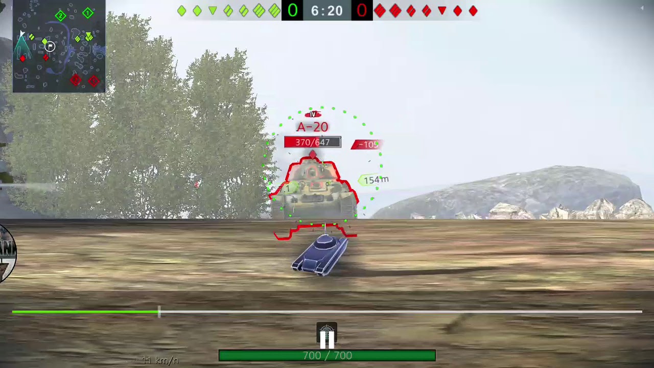 World of Tanks Blitz 블리츠 5티 골탱 독일 Krupp-38(D) 중형전차 - YouTube