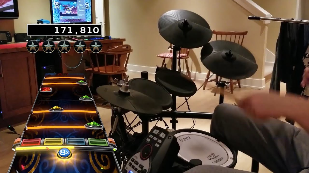 Hey, Johnny Park! by Foo Fighters | Rock Band 4 Pro Drums 100% FC - YouTube