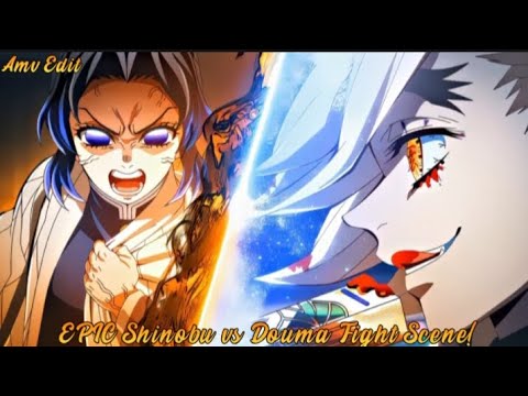 EPIC Shinobu vs Douma Fight Scene! #demonslayer #anime #amv #video ...