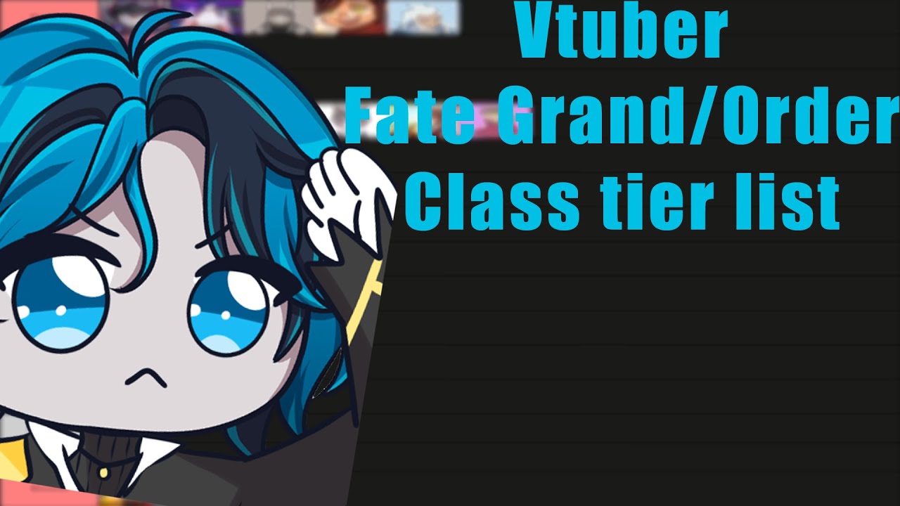Vtubers as Fate Servant classes tier list - YouTube