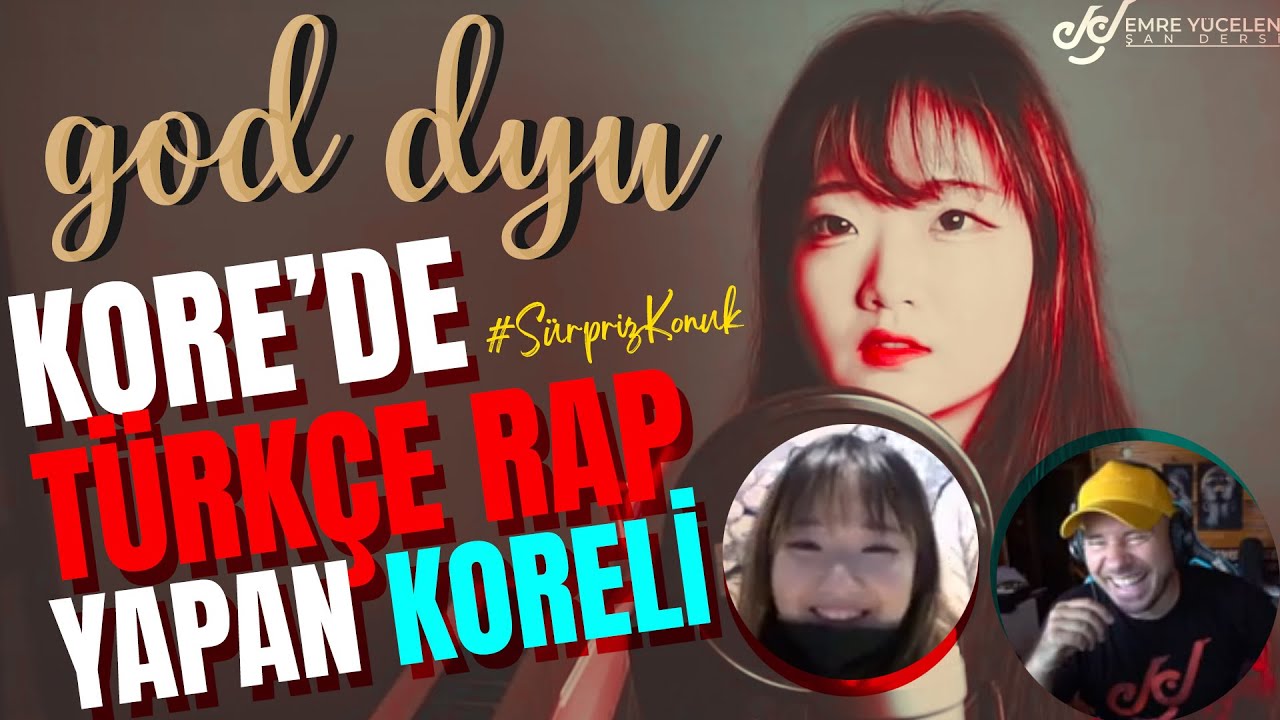 Kore'de Türkçe Rap Yapan Koreli ! God Dyu #SürprizKonuk @Dyutube - YouTube