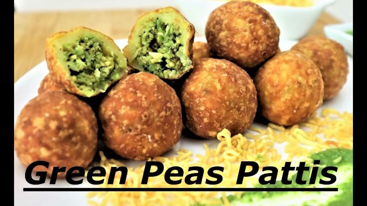 Green Peas Patties|Potato layered Patties|Tasty Snacks|લીલા વટાણા ની ...