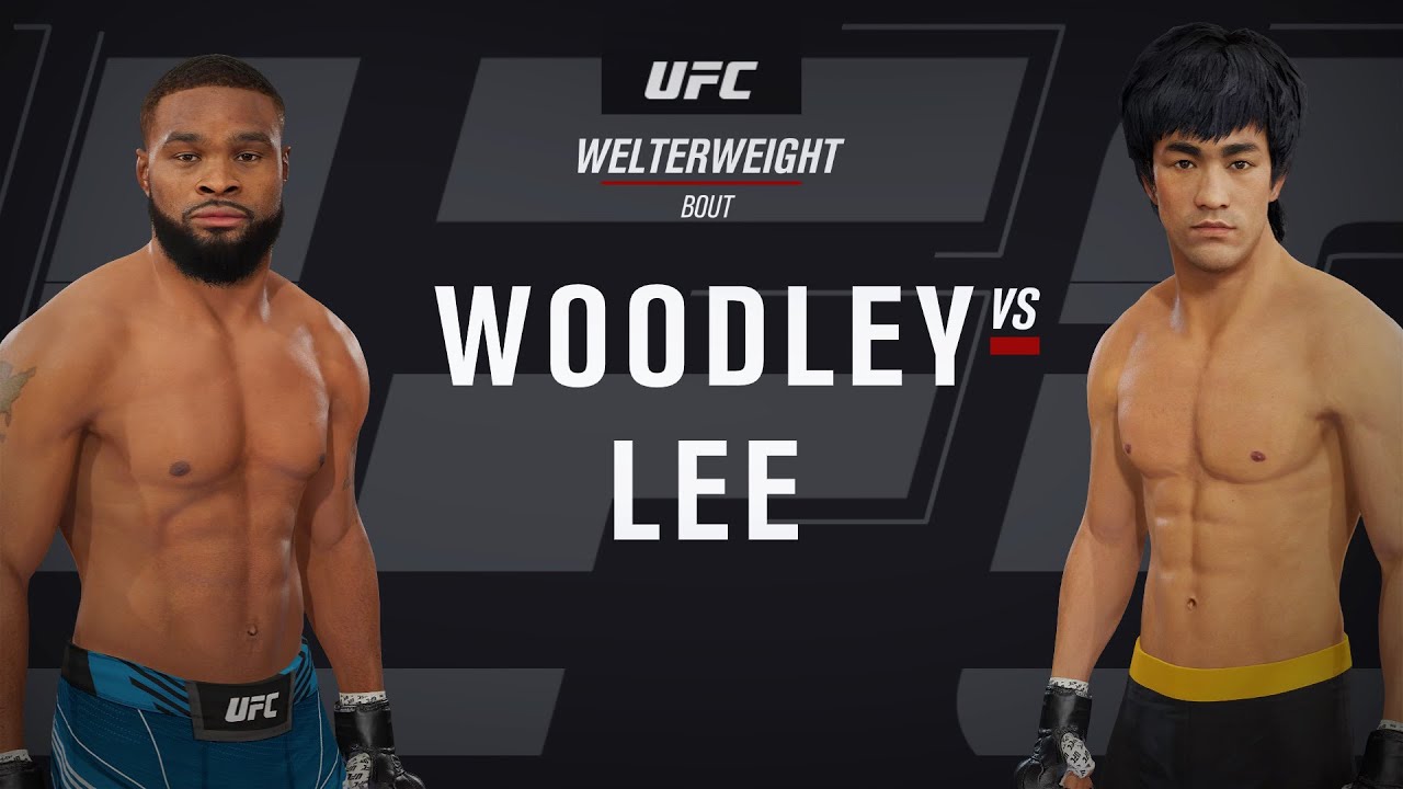 Tyron Woolley vs Bruce lee ufc 5 - YouTube