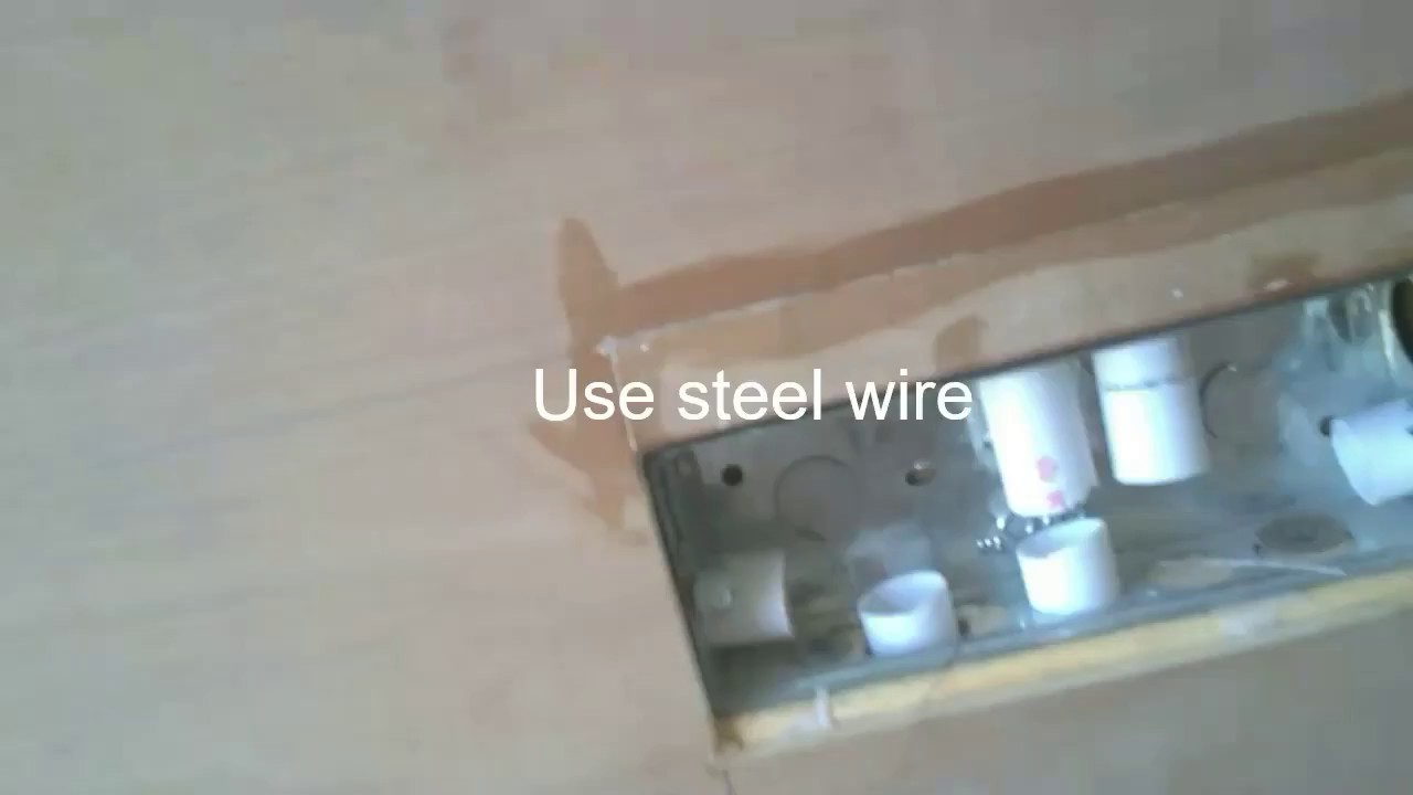 Pvc pipe cutting with wire electrical fitting tricks - YouTube