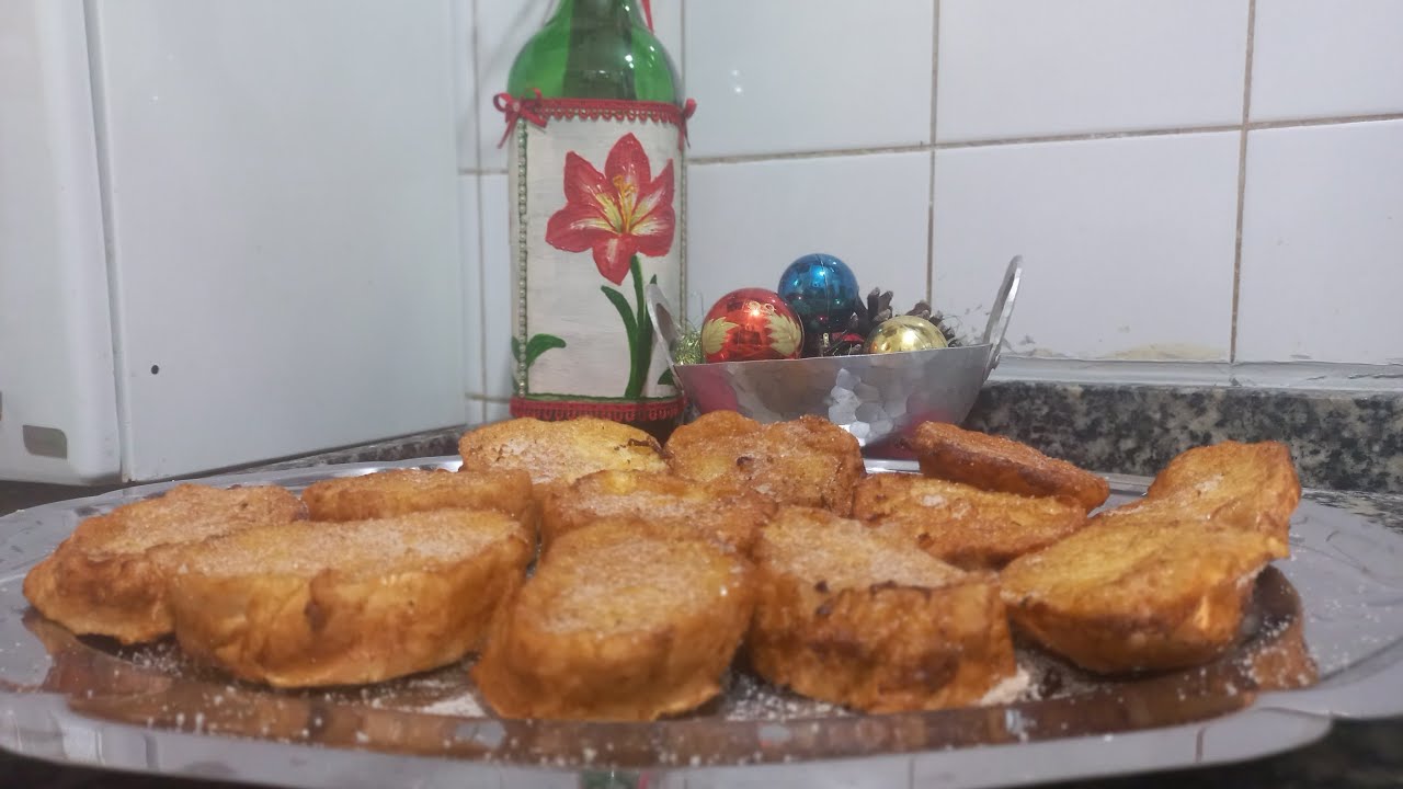 "RABANADA TRADICIONAL: Receita Passo a Passo" - YouTube