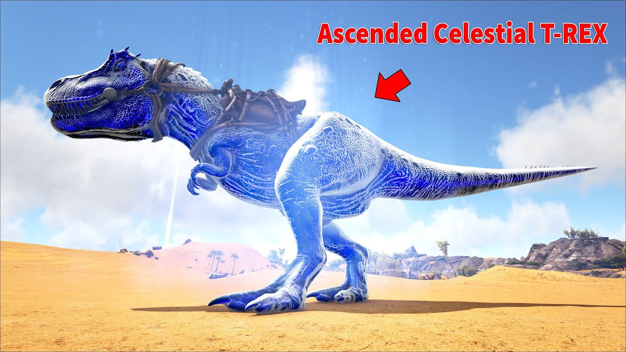 ARK: Ragnarok Mod #47 - Tiến Hóa Khủng Long Bạo Chúa Celestial T-Rex ...