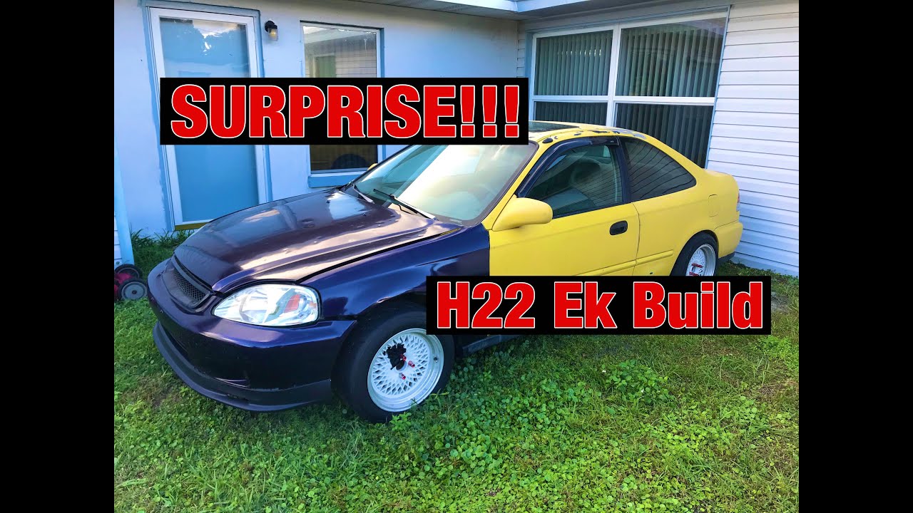 $400 Ebay H22 Swap Civic Is FULL of HIDDEN SURPRISES - YouTube