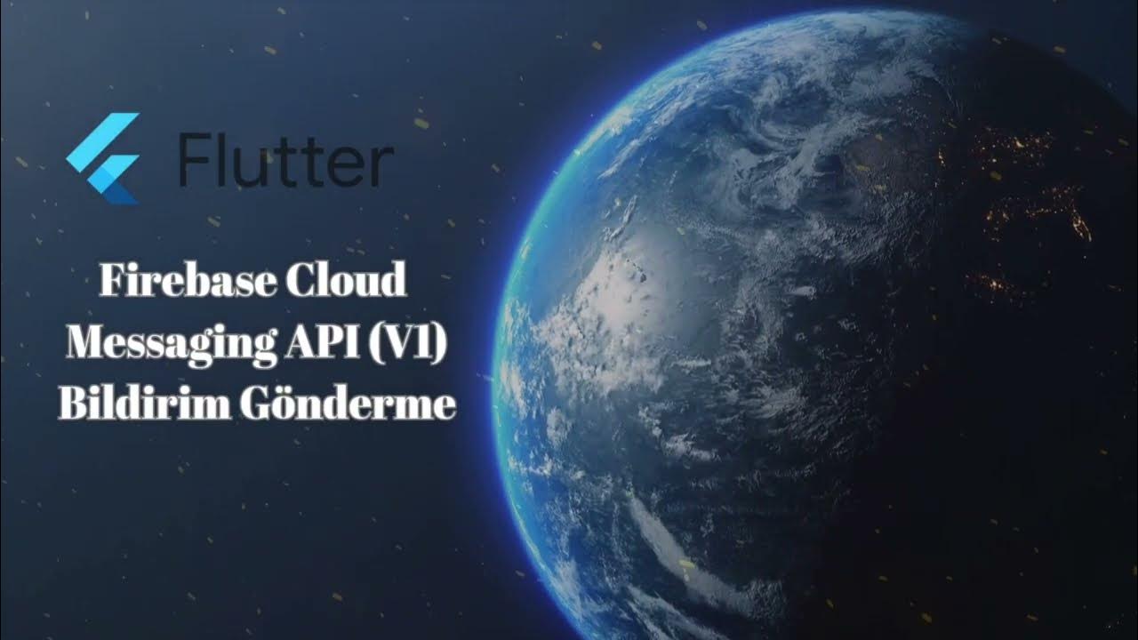 Flutter da Firebase Cloud Messaging V1 ile bildirim gönderme - YouTube