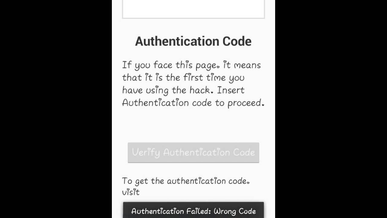 Authentication code please in comments - YouTube