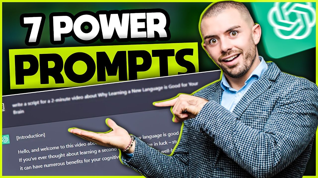 7 ChatGPT Power Prompts That Will Change Your Business - YouTube